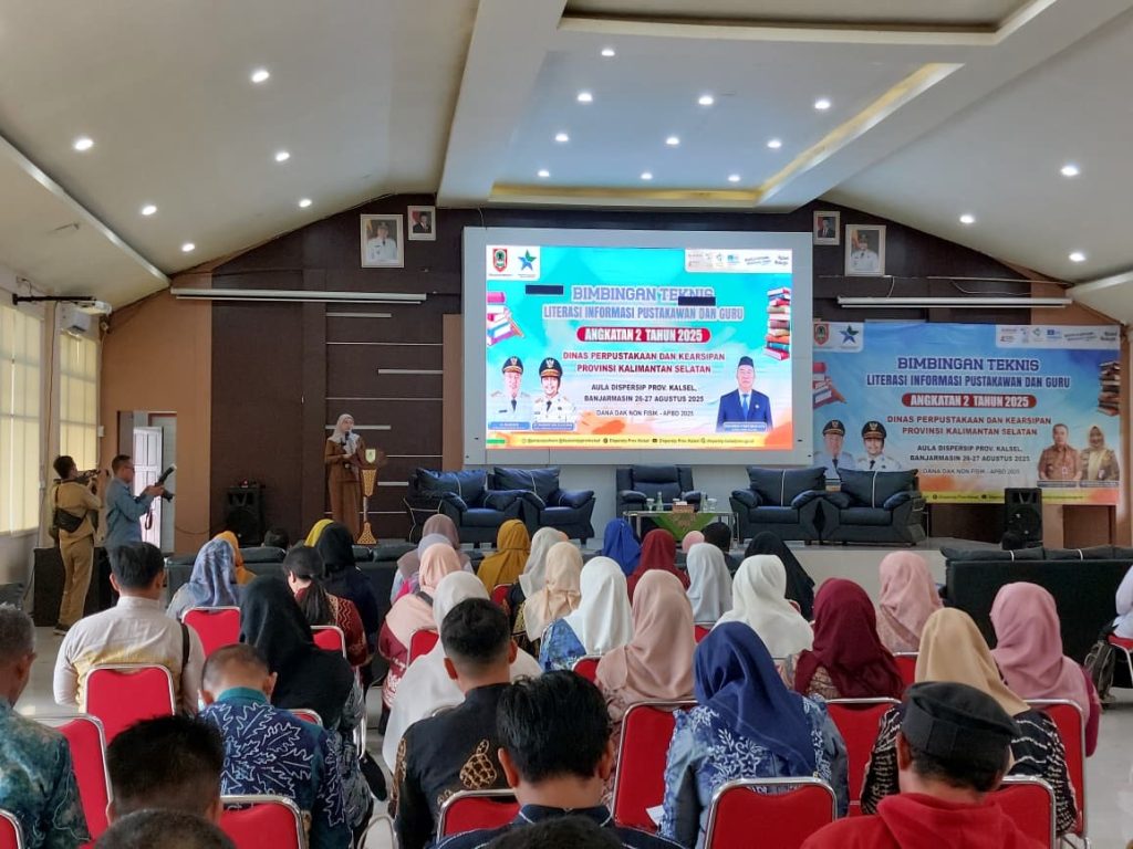 Bimtek Literasi Informasi Dispersip Kalsel Dorong Transformasi Literasi ...