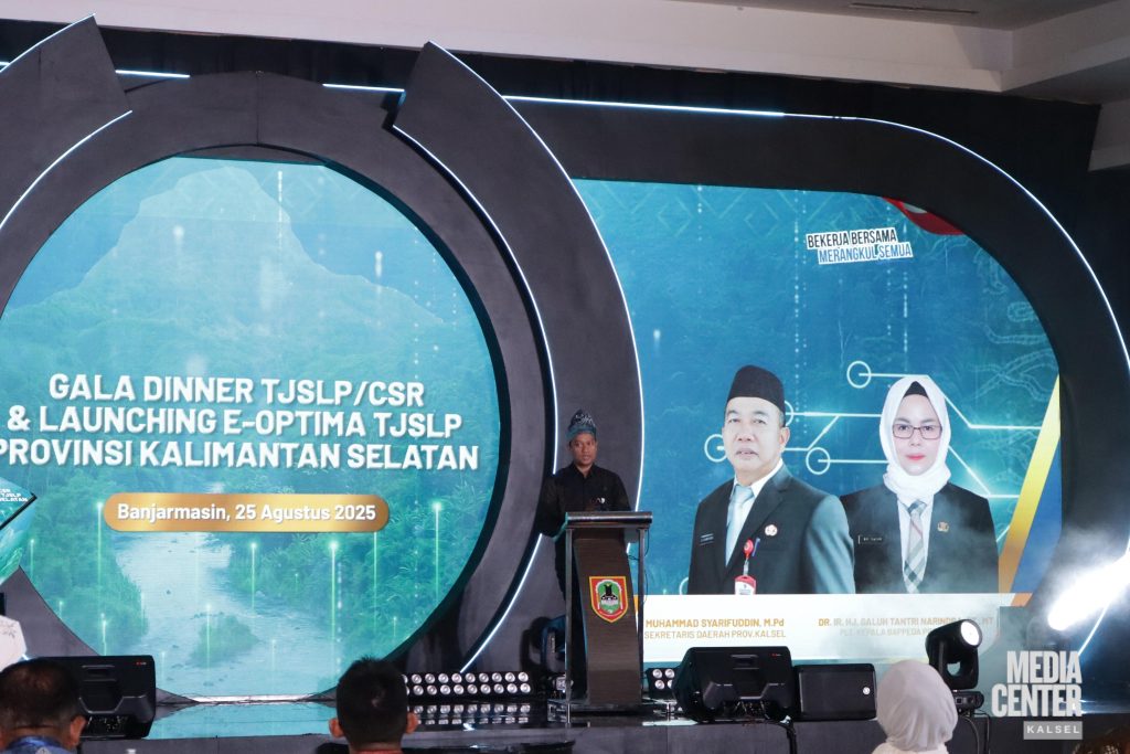 Gala Dinner TJSLP, Gubernur Kalsel Resmikan E-Optima untuk Kolaborasi ...
